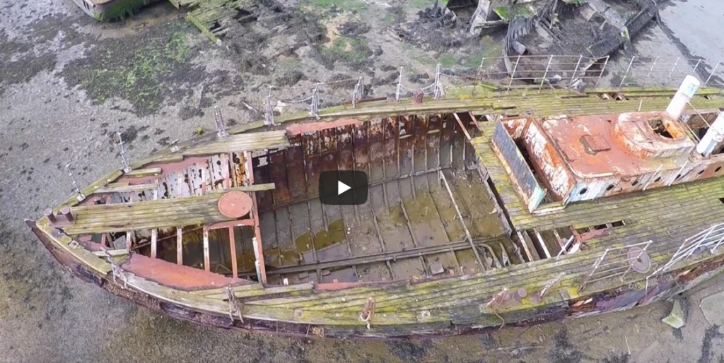 Gosport drone footage. Forton creek shipwrecks. - Gosport Heritage Open ...