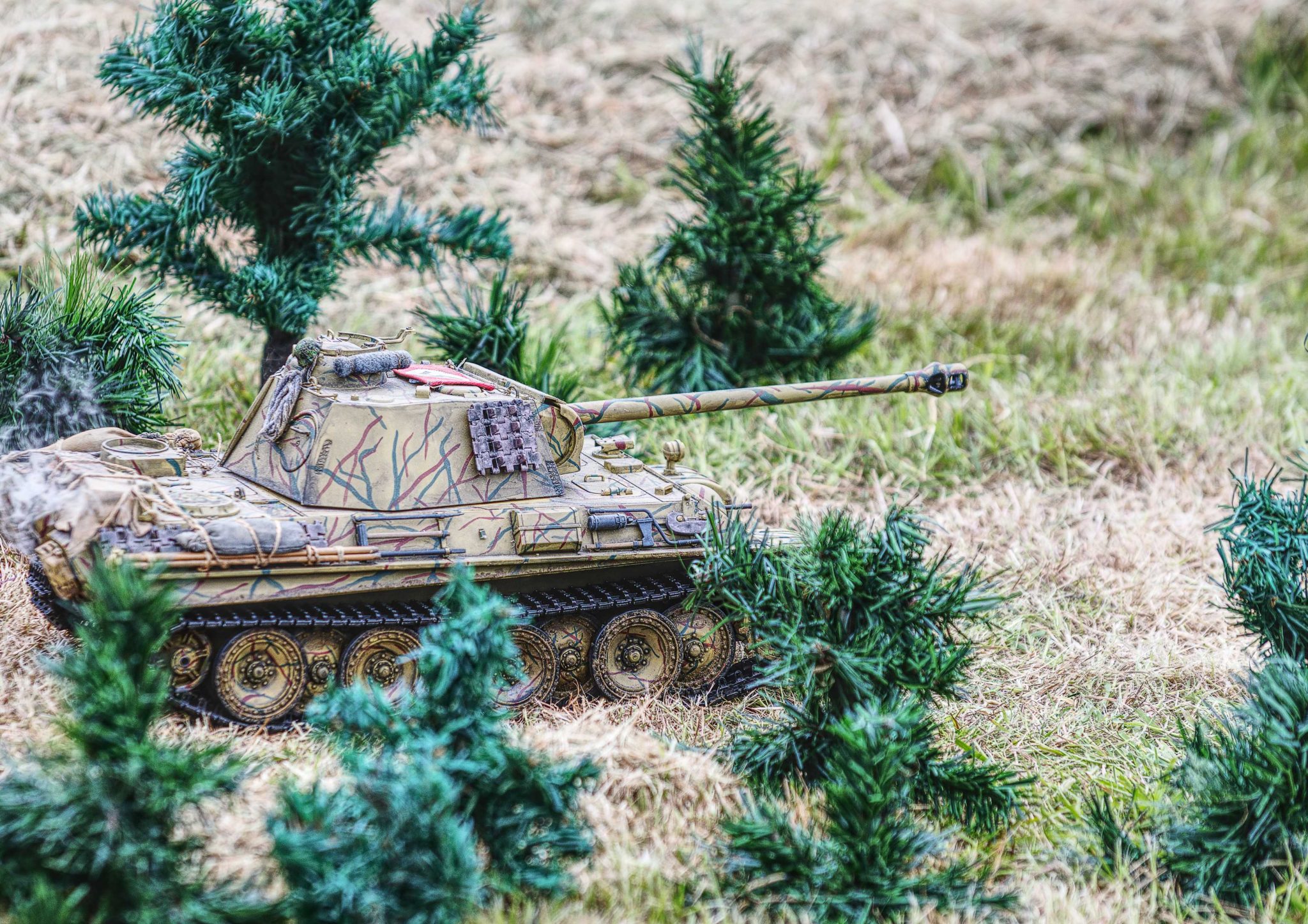 German Tank Advancing - Gosport Heritage Open Days